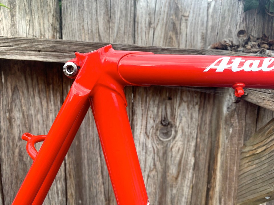 62cm Atala Record vintage steel frame-set - Refinished + extras | eBay