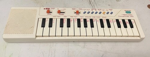 Realistic Concertmate-350 Vintage Portable Keyboard Tested Working W ...