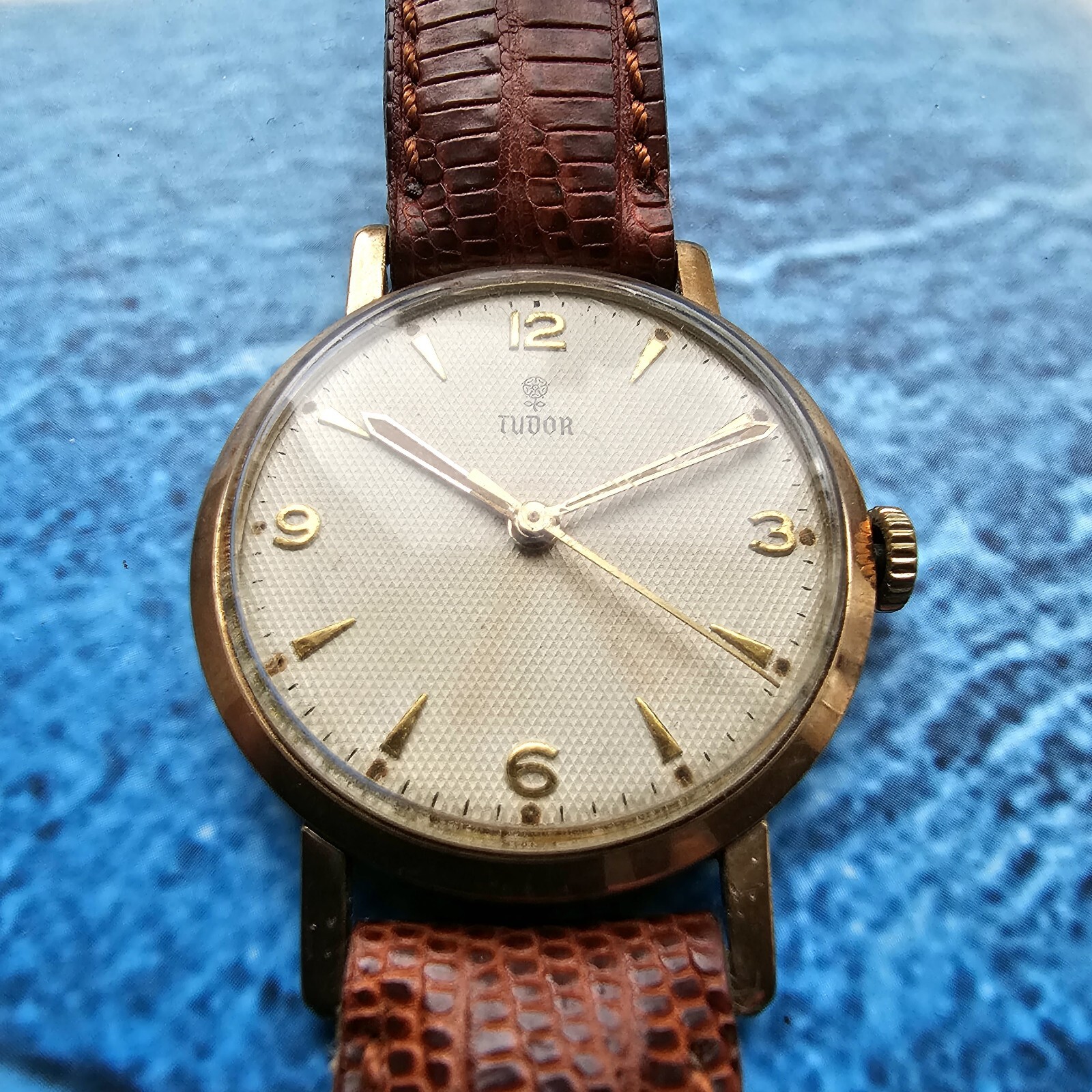 Vintage 9k Solid Gold Tudor Rolex Hand-Winding Men's Watch | eBay UK