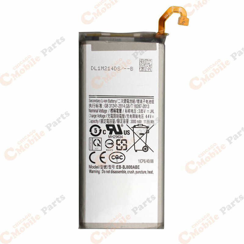 Galaxy A6 / J6 2018 3.85V 3000mAh Li-ion Battery (EB-BJ800ABE ) (A600 ...
