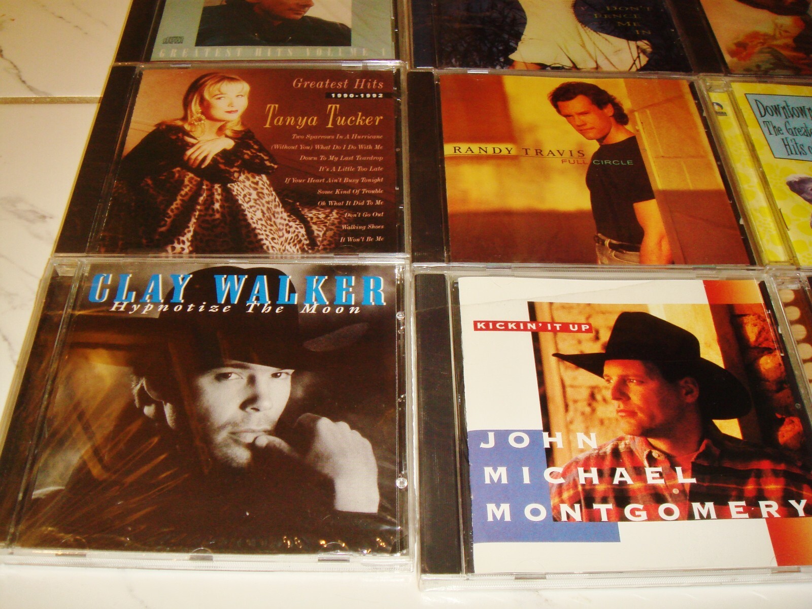 9 NEW Greatest Hits CDs Lot Collection all new sealed Travis, Walker ...