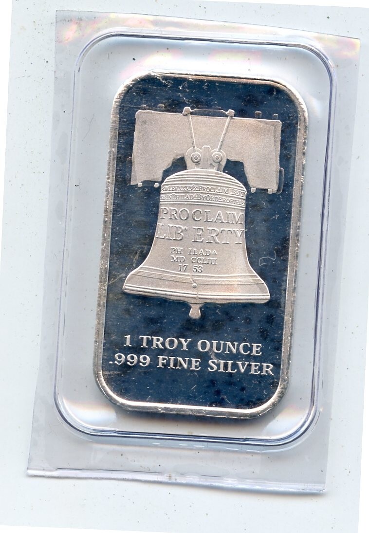 We The People 'Proclaim Liberty' 1 Troy OZ .999 Fine Silver Bar (Sealed) | eBay