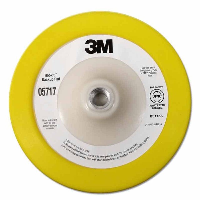 3M 5717 Hookit 7-inch Backup Pad 05717 LOWEST for sale online | eBay