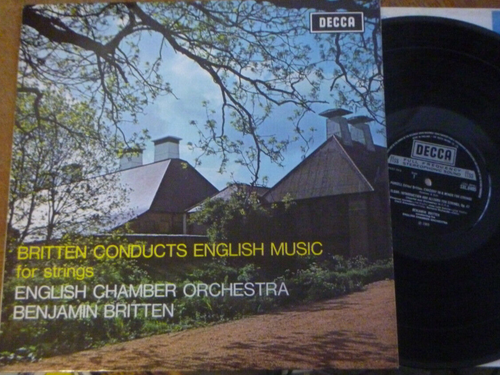 BRITTEN conducts English music for strings PURCELL / DECCA SXL 6405 | eBay