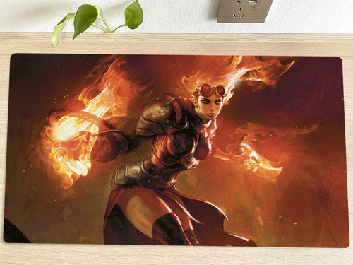 MTG Chandra Nalaar Playmat TCG CCG Playing Pad Trading Card Game Mat ...