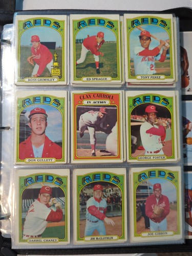 1972 Topps - Collection Cincinnati Reds | eBay