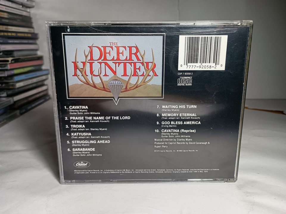THE DEER HUNTER Motion Picture Soundtrack cd 1989 | eBay
