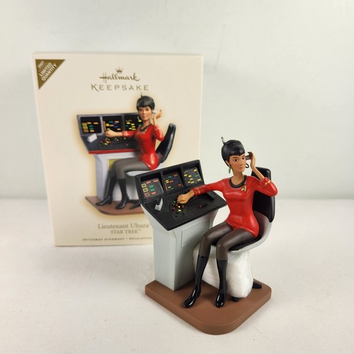 Hallmark Keepsake Ornament Lieutenant Uhura Star Trek 2007 Limited NIB ...