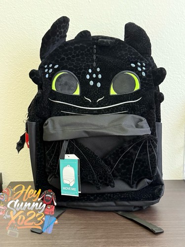 How To Train Your Dragon Toothless Figural Backpack | eBay
