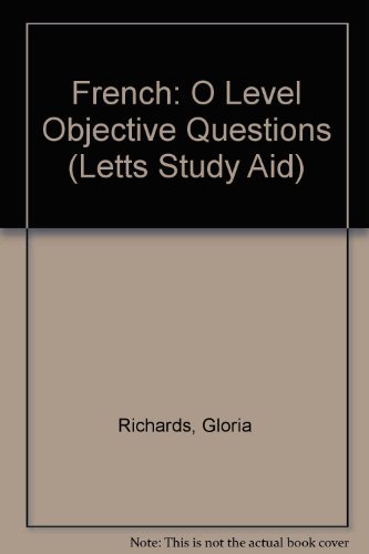 French: "O" Level Objective Questions (Letts Study Aid) By Glori | eBay