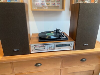 RARE Vintage Amerex ACR 301C 8 Track Stereogram Turntable Record Player ...