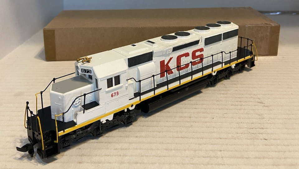 HO Athearn Kansas City Southern SD40-2 Powered Diesel Locomotive KCS ...