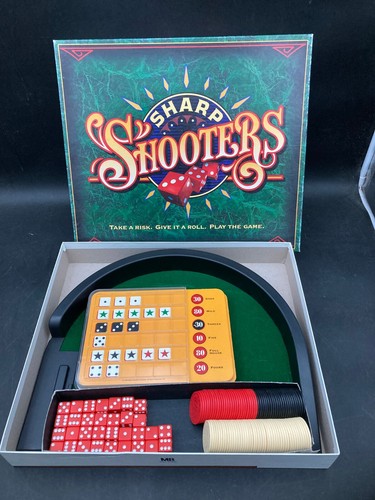 Sharp Shooters Casino Dice Family Game from Milton Bradley (1994) 100% COMPLETE 32244045479 | eBay