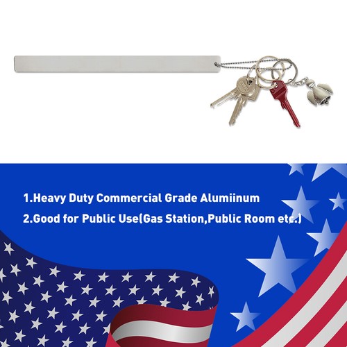 Commercial Grade Large Keychain Slim Design Heavy Duty Long Keychain ...