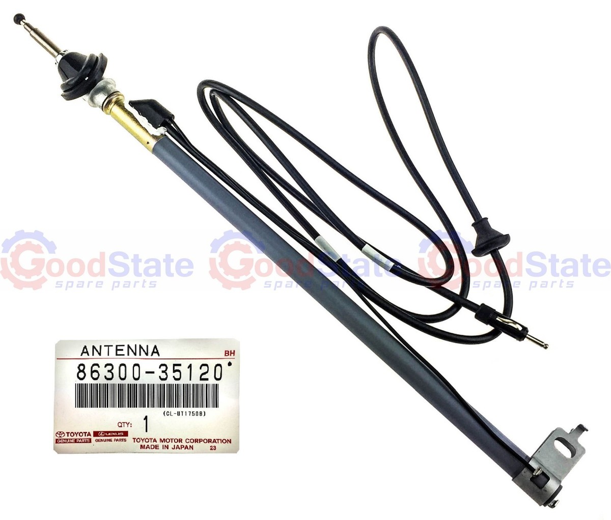 Car AM/ Genuine Toyota Land Cruiser 70 Series Antenna Mast – Manual AM ...
