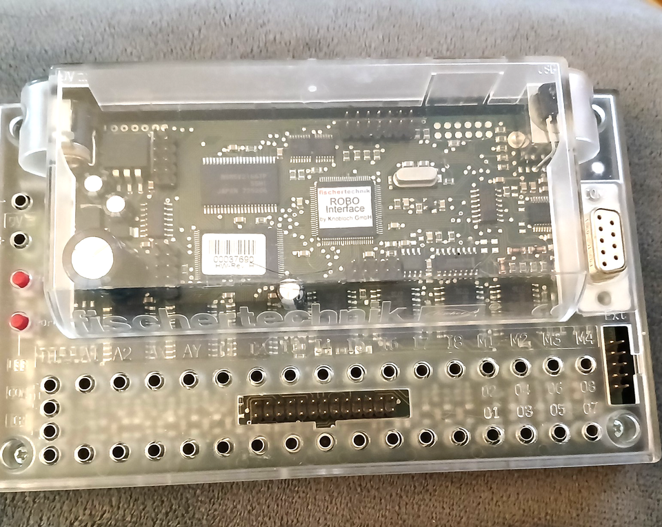 Fischertechnik 93293 Robo Interface with book, power cord, ect | eBay