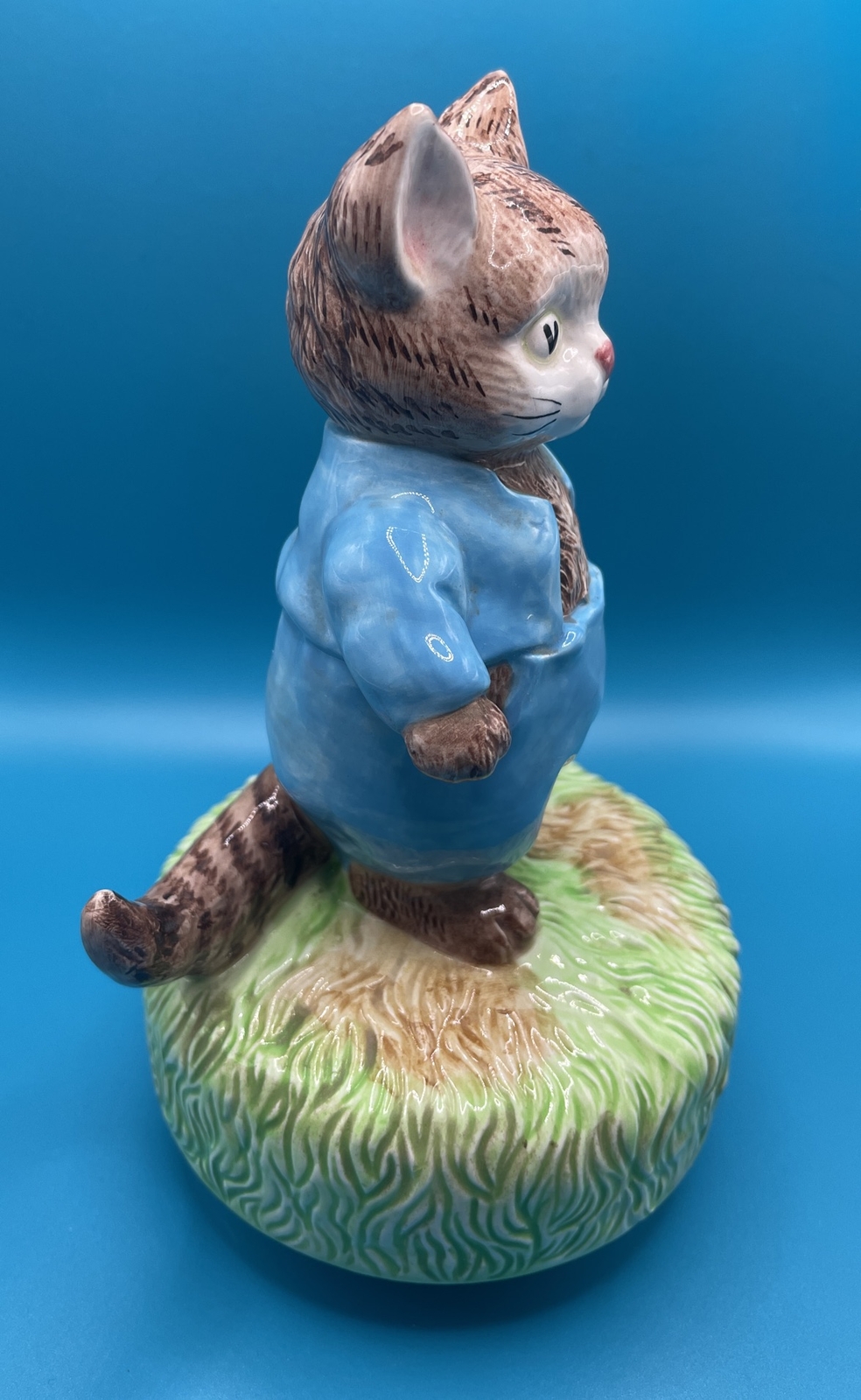 Vintage 1977 Schmid Beatrix Potter's Music Box Tom Kitten Happy ...