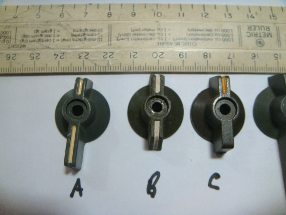 USA Made Aluminum Military Radio Knob with Screw RT-524 PRC25 PRC77 ...