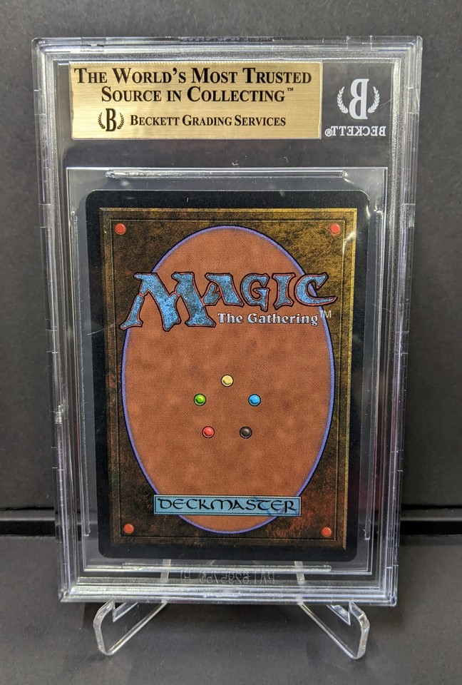MTG: Juzam Djinn [BGS 9.5 Arabian Nights Magic the Gathering Gem Graded ...