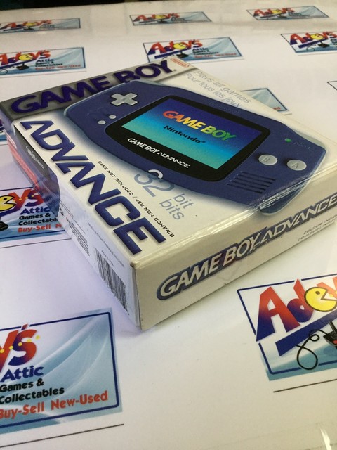 Nintendo Game Boy Advance Indigo Handheld System for sale online | eBay