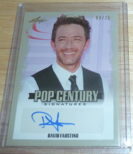 2015 Leaf Pop Century AUTO DAVID FAUSTING AUTOGRAPH | eBay