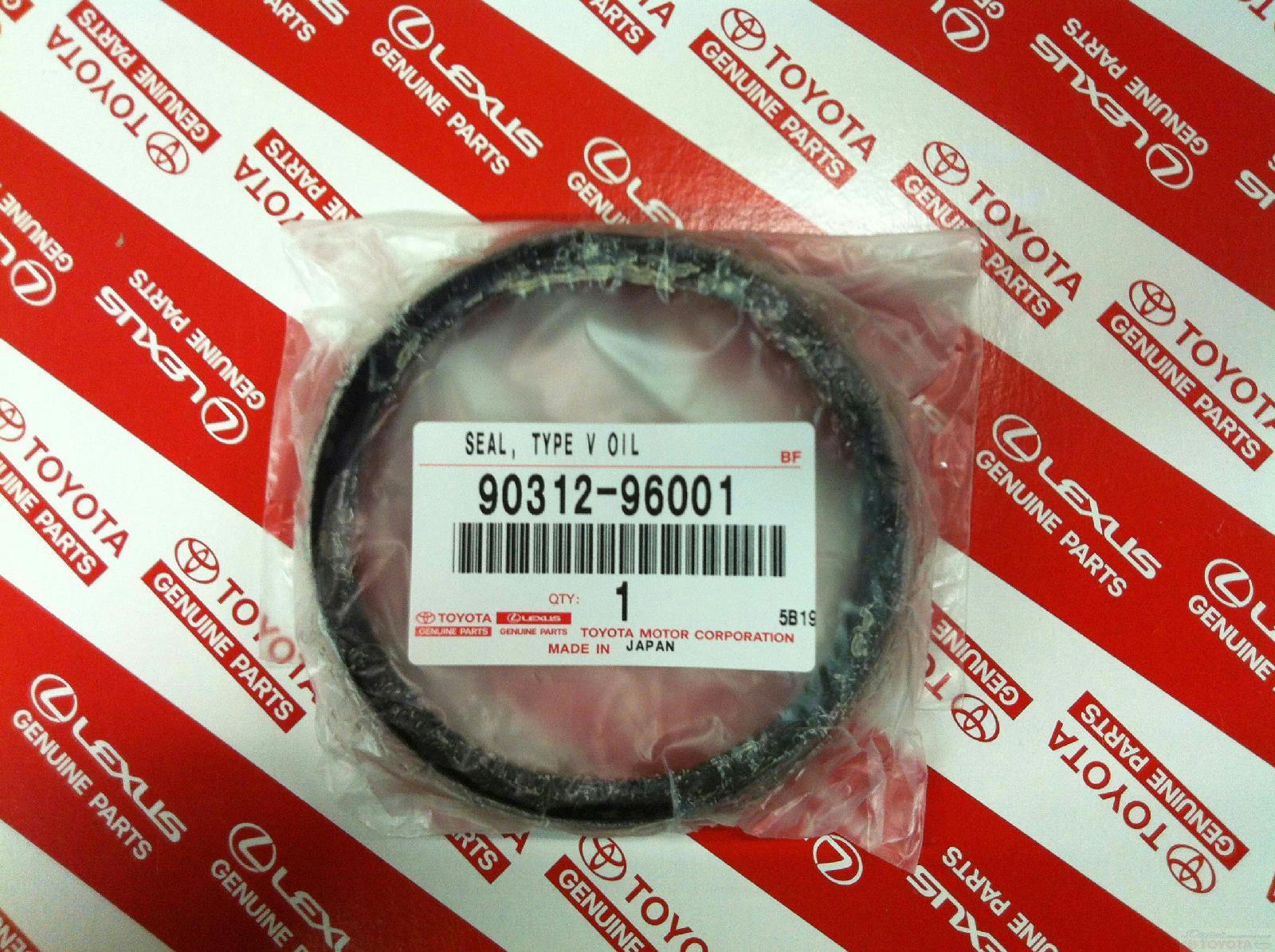 Genuine Toyota 90312-96001 Type-V Wheel Bearing Oil Seal | eBay
