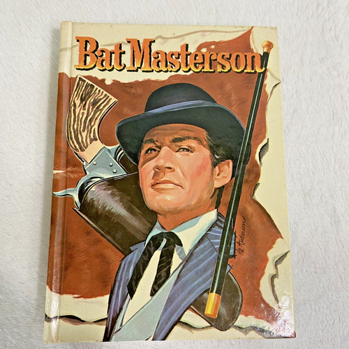 Bat Masterson Book Hardcover Vintage 1960 Whitman Publishing | eBay
