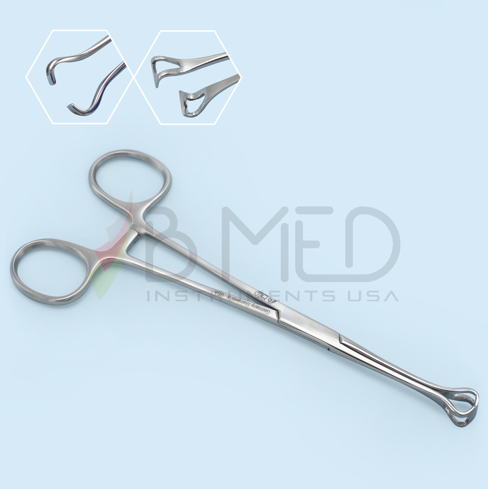 Babcock Intestinal Tissue Grasping Holding Forceps 6 1/4” Surgical ...