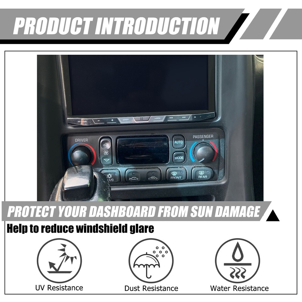 Double Din Dash Installation Kit Radio Console For Chevy Corvette C5 97 ...