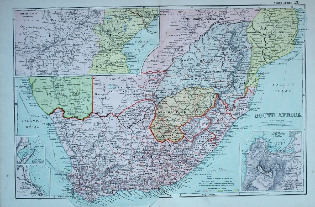 Zululand South Africa Map