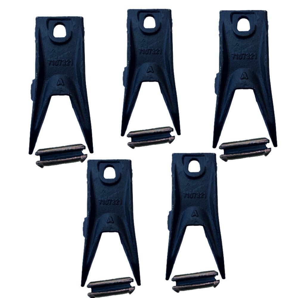 7107321 6737325WT X156X Style Skid Bucket Tooth Teeth Flexpin 6737326 ...