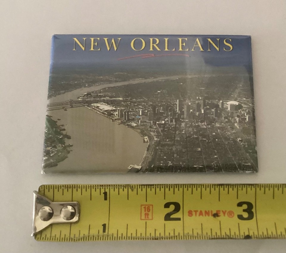 New Orleans Aerial View Fridge Magnet G7 | eBay