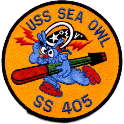 SS-405 USS Sea Owl Patch | eBay