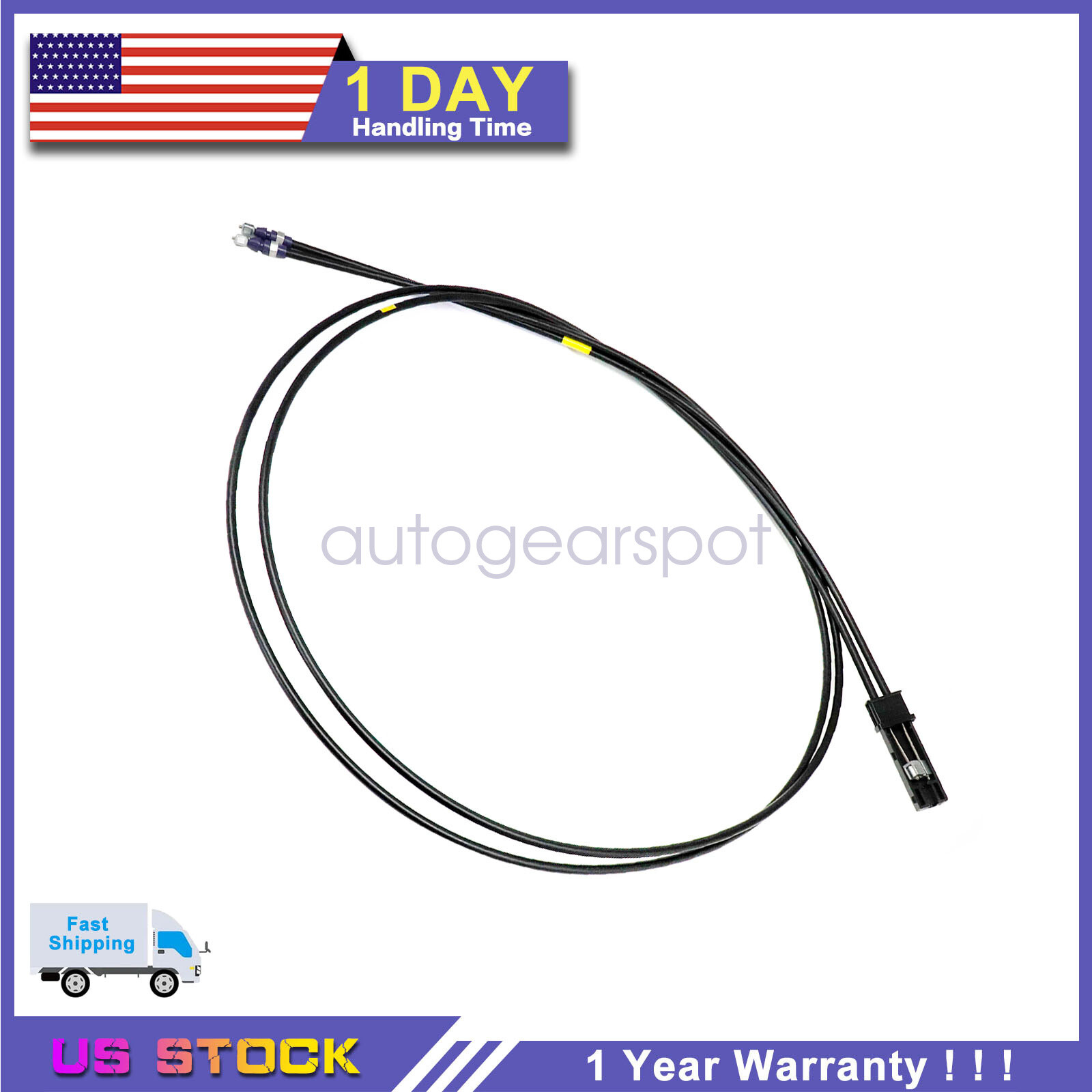 New Fits Infiniti QX50 EX37 EX35 Hood Latch Lock Release Cable 65620 ...