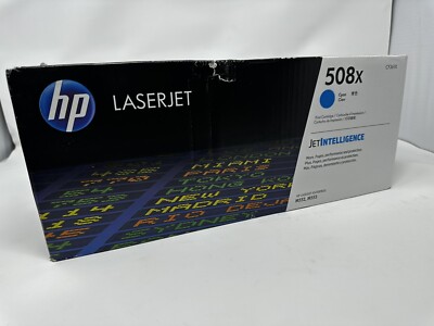 Genuine HP 508X Cyan CF361X Toner Cartridge, Works w/ LaserJet ...