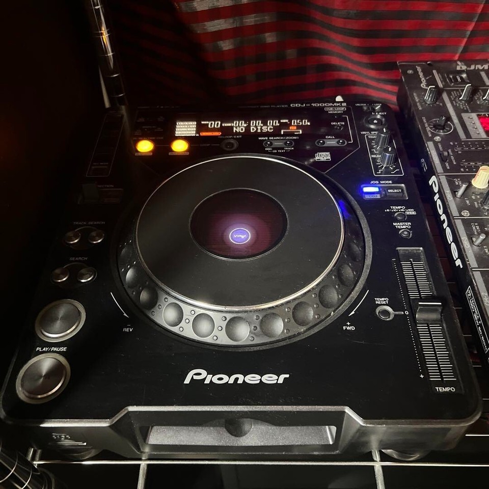 Pioneer CDJ set [CDJ-1000MK2 • CDJ-1000MK2 • DJM-3000] Scratch DJ Mixer ...