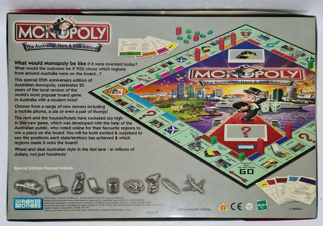 Monopoly Here & Now New Zealand Board Game (00563) for sale online | eBay
