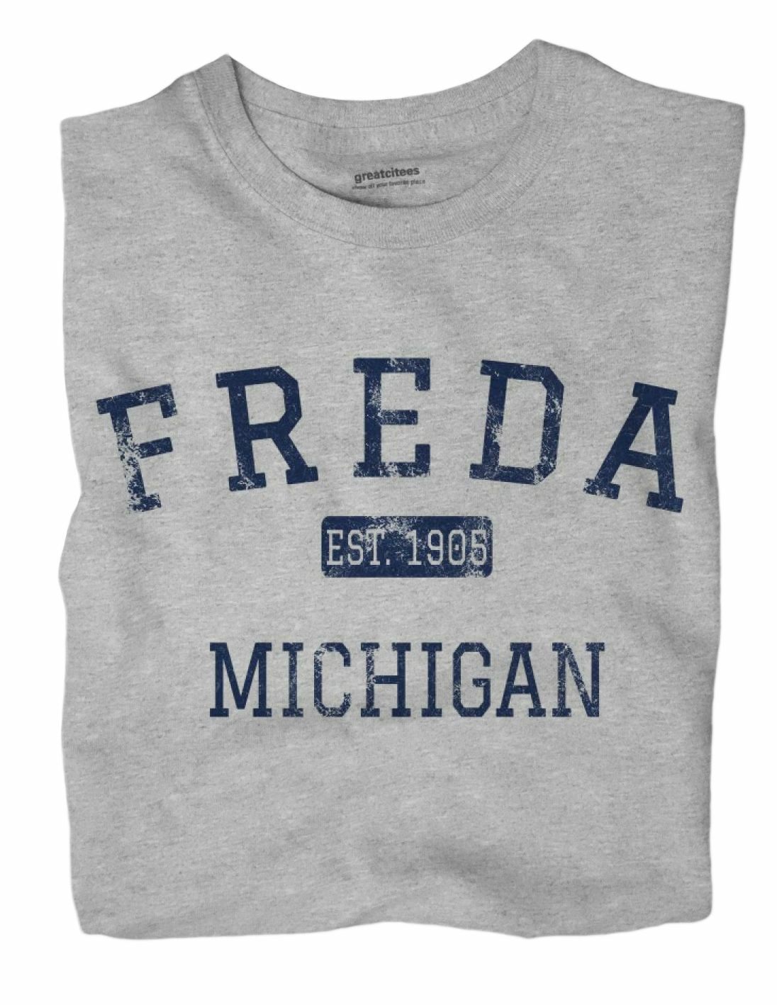 Freda Michigan MI T-Shirt EST | eBay