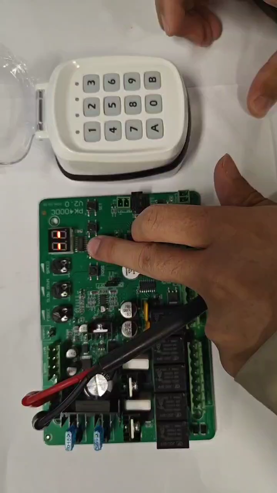 RT48 Wireless Keypad Compatible with 433.92MHz GateXpert Automatic Gate ...