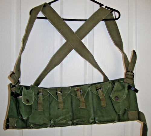 🇿🇼 ULTRA RARE! Rhodesian FIREFORCE/BSAP SPECIAL FORCES Chest Webbing ...