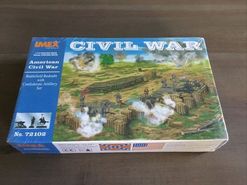 Imex 72102 Civil War Battlefield Redoubt Confederate Artillery Cannon ...