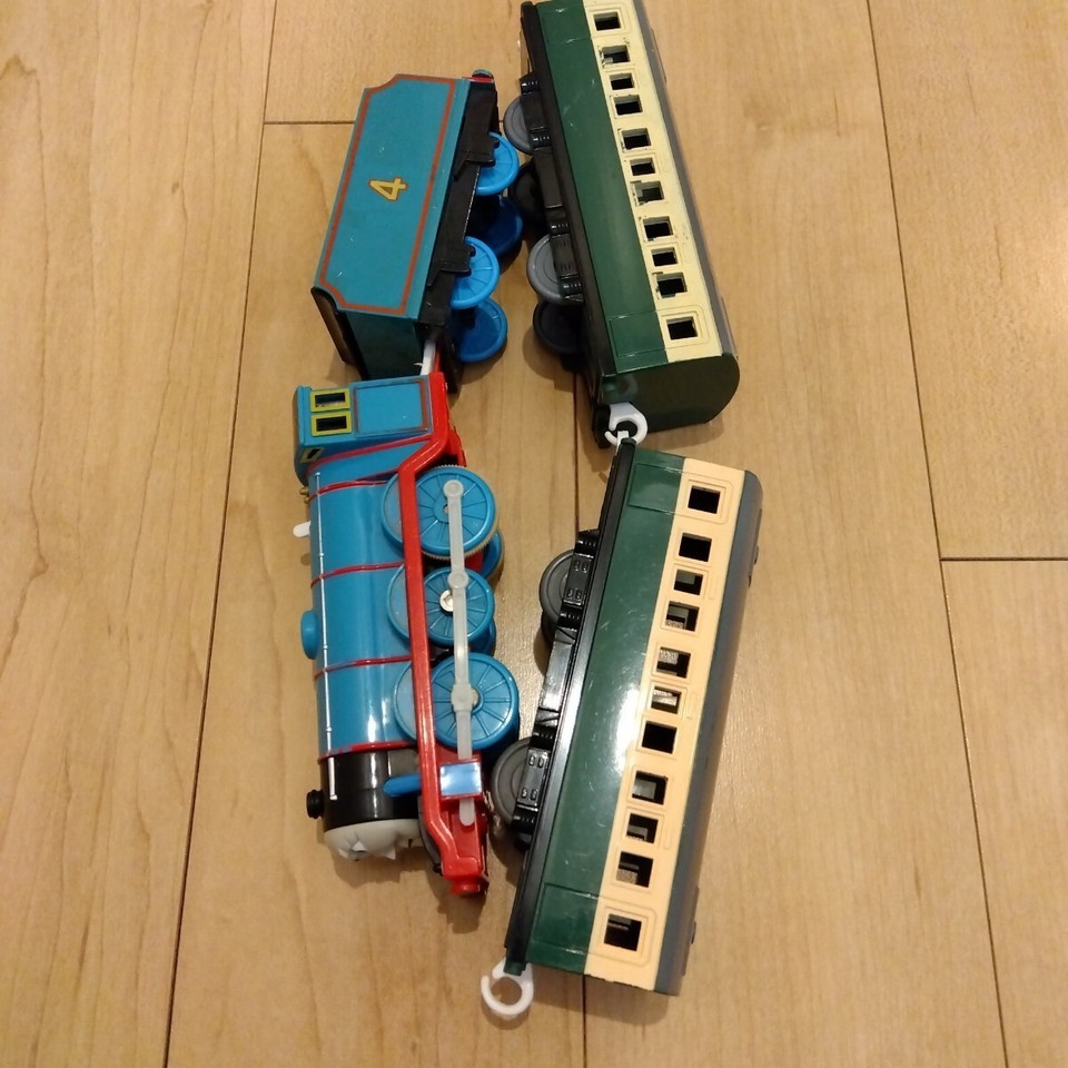 TOMY Thomas & Friends Plarail Thomas Powerful Angry Gordon Used | eBay