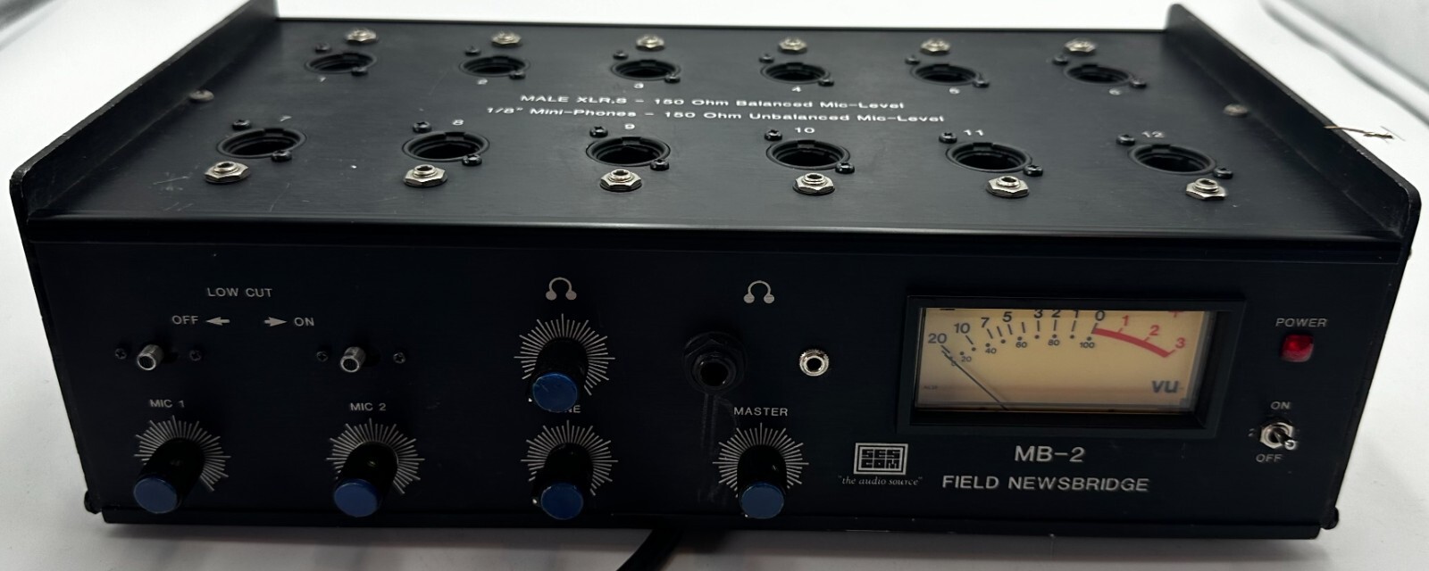 VINTAGE SESCOM, INC. MB-2 FIELD NEWSBRIDGE MIC-LEVEL BALANCER | eBay