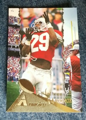 1994 Pinnacle Football Card #193 Jeff Cothran Rookie - Cincinnati ...