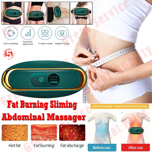 Belly Belt Vibration Massager Body Fat Burning Machine Slimming Losing ...