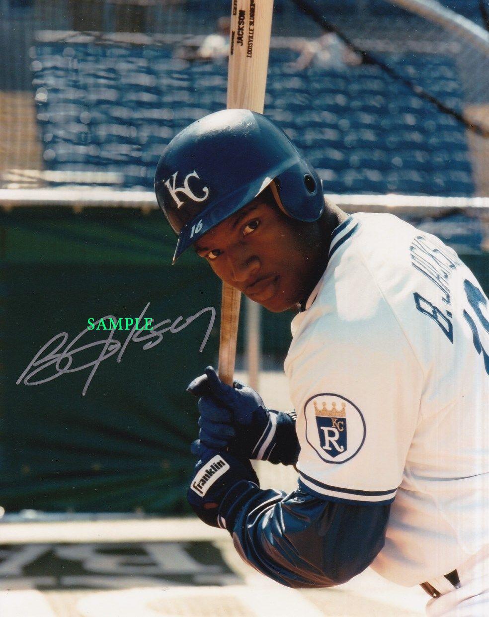 BO JACKSON #1 REPRINT SIGNED 8X10 PHOTO AUTOGRAPHED CHRISTMAS GIFT MAN ...