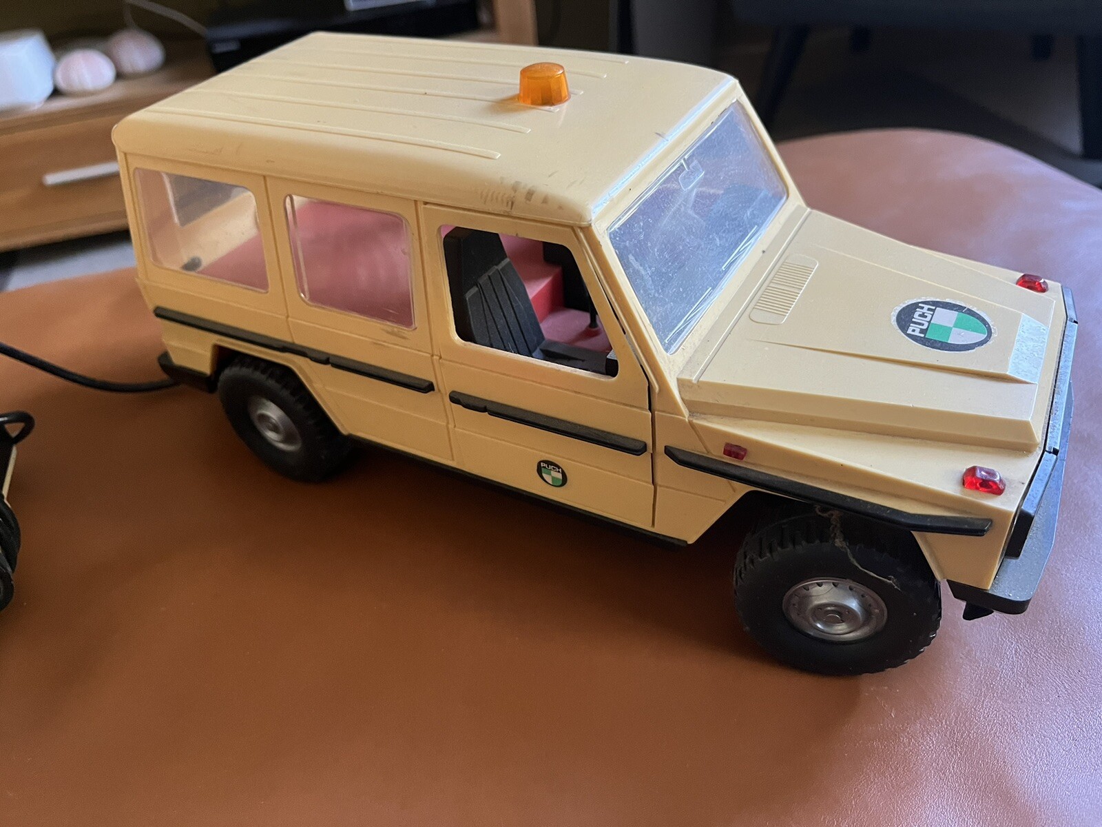 Jeep Puch G Spielzeug Auto Fahrzeug M 1:15 Fernbedienung alt Anker Piko ...