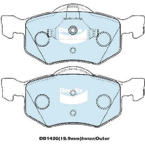 Bendix Heavy Duty Brake Pad Set Front DB1426 HD | eBay