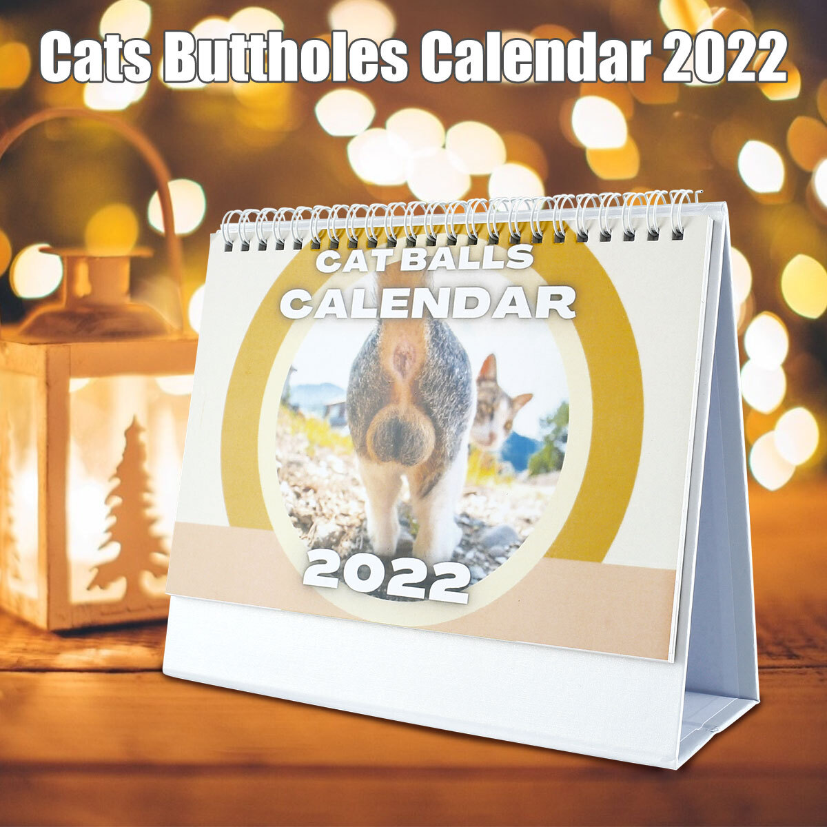 2022 Cat Butthole Calendar Date Reminder 12 Month Cat Calendar for ...