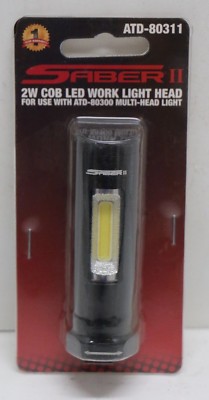 # 80311 NEW ATD Tools Saber II 2W COB LED Work Light Head for use w ...